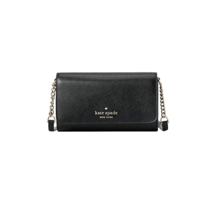 Kate Spade New York MADISON WILLOW MINI FLAP CROSSBODY BLACK – The Most ...